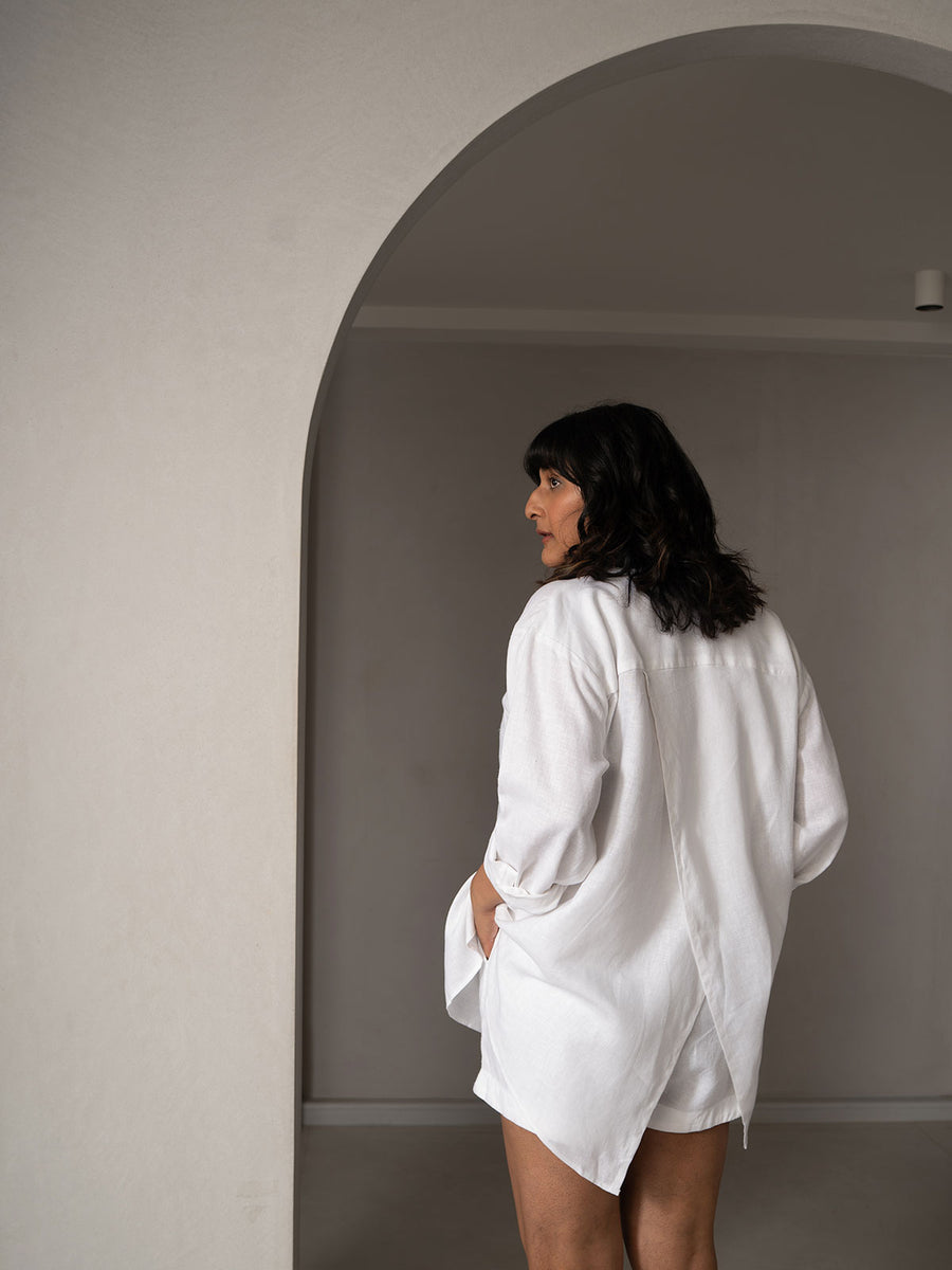 Amal Linen Co-ord Set – The Verandah