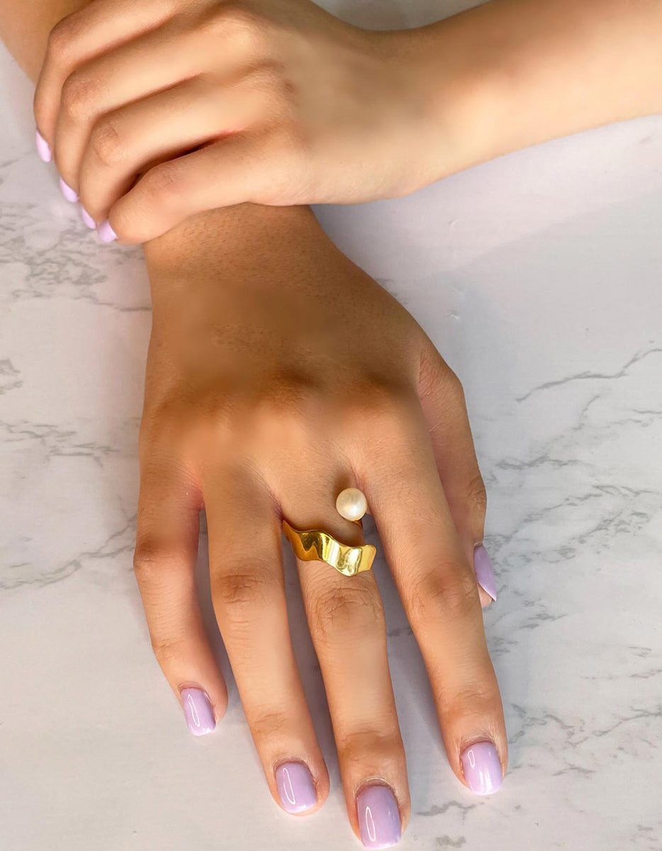 Wavy Climber Ring – The Verandah